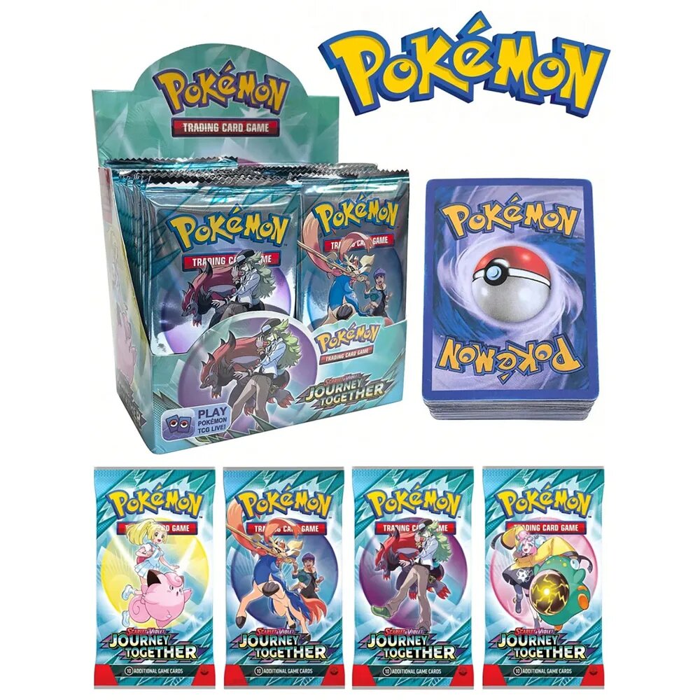Коллекционные карты Pokemon TCG, Карточки покемон. Английская версия пакета.100штук.