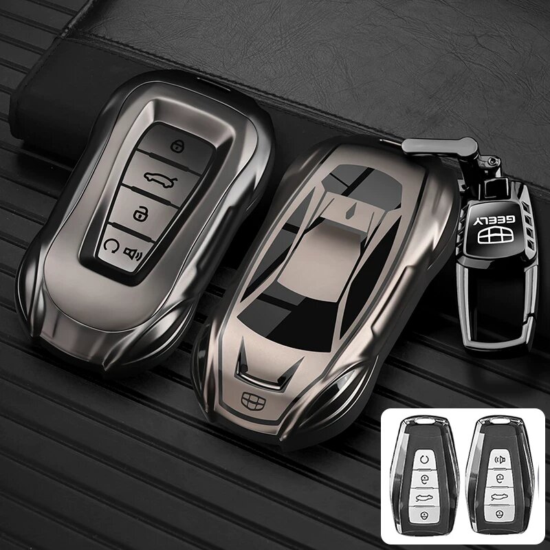 Совместимый с Geely Star Rex брелок для ключей матовый гранатовый, вращающаяся механическая застежка, 2021-2026 модель