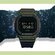 Наручные часы CASIO, черный, зеленый