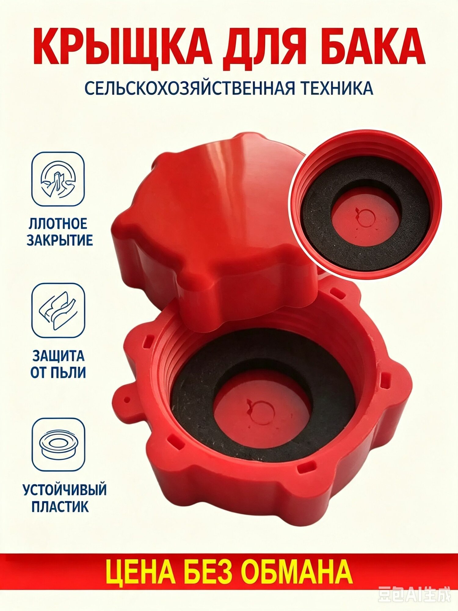 Крышка бензобака, арт. fnbdnrtnd, 1 шт.