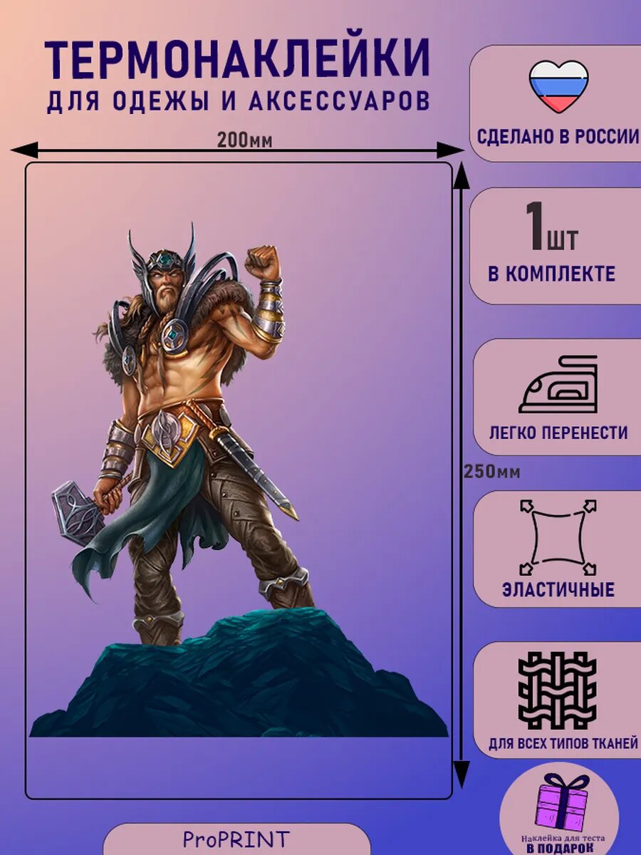 Термонаклейка на одежду