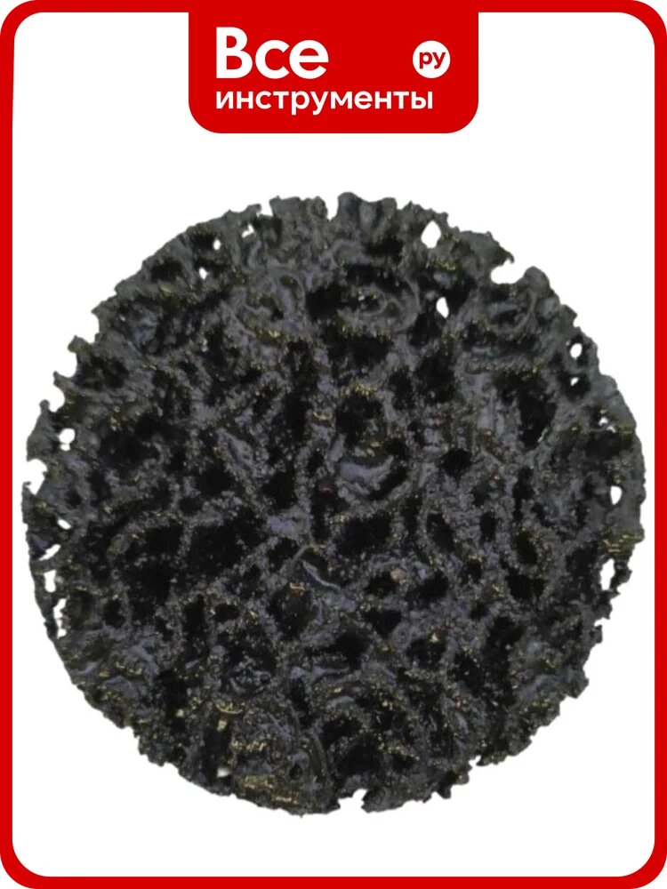 Коралловый диск быстросменный PREDA 50 мм для зачистки, черный CoralDiskBlack50