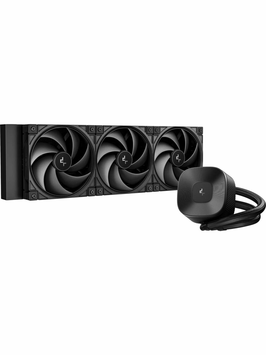 Система водяного охлаждения Deepcool LE360 V2 Zero 4-pin TDP 250 Вт 48.34cfm 120мм