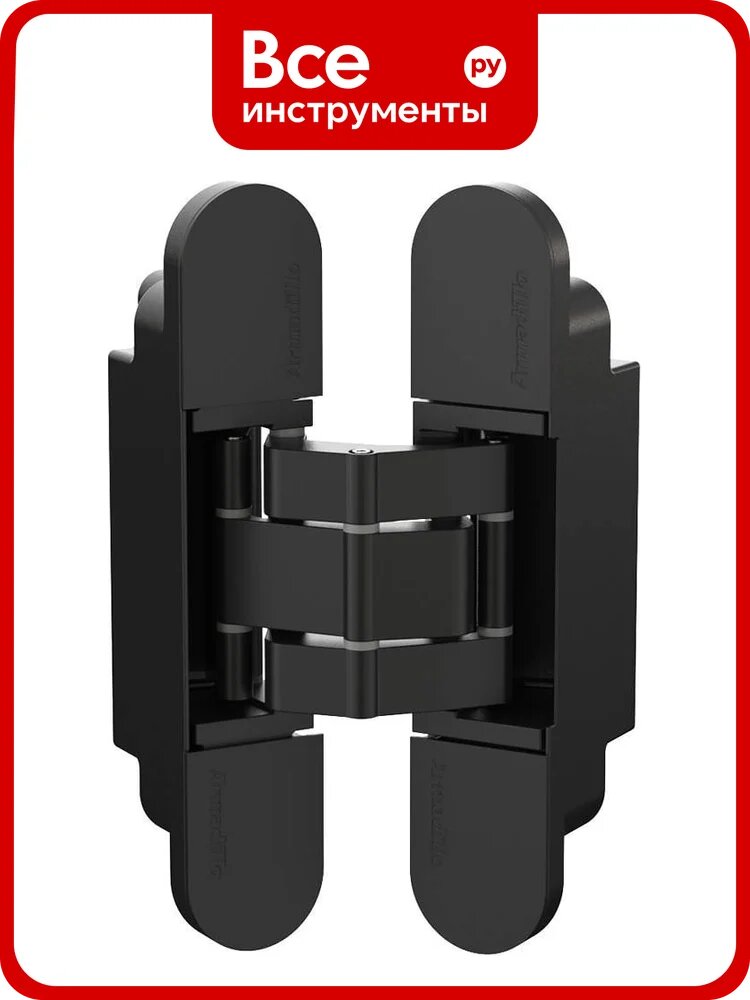Петля скрытой установки ARMADILLO U3D7803. VPG BL черный TECH (2 шт) 62003