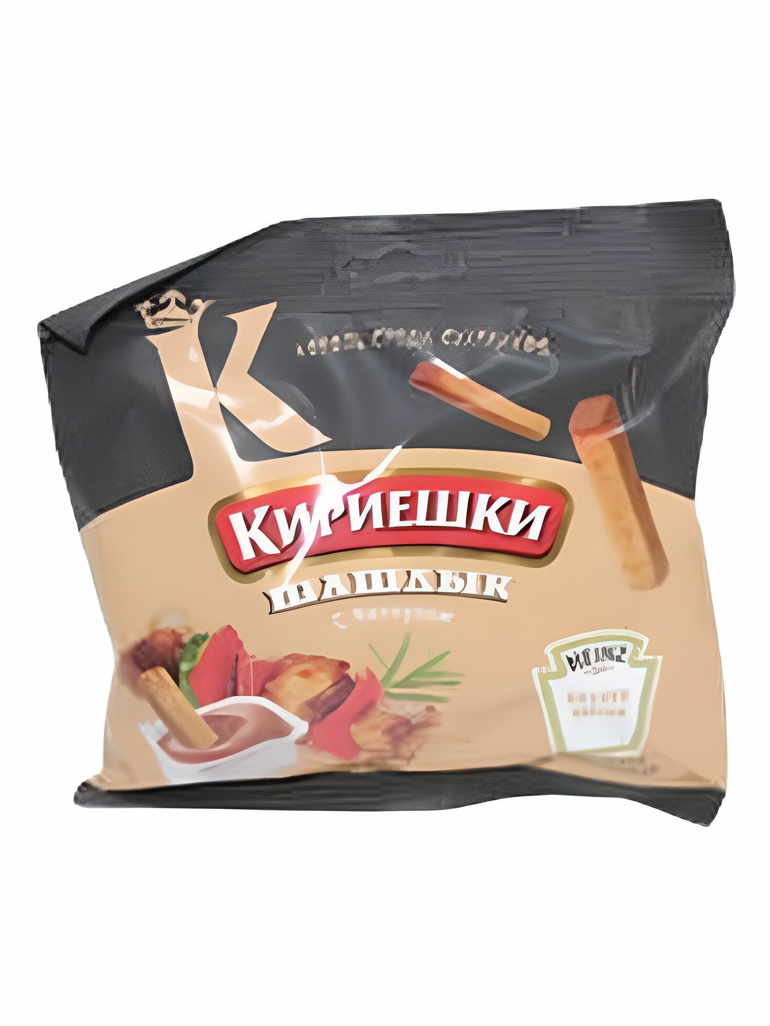 Сухарики Кириешки со вкусом Шашлыка с кетчупом Calve