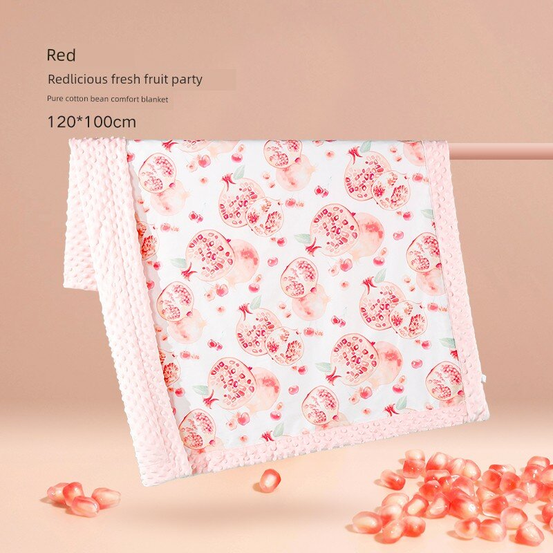 Goodbaby Фруктовая вечеринка дуду одеяло 120x100см подарочная упаковка 540г красный для ребенка