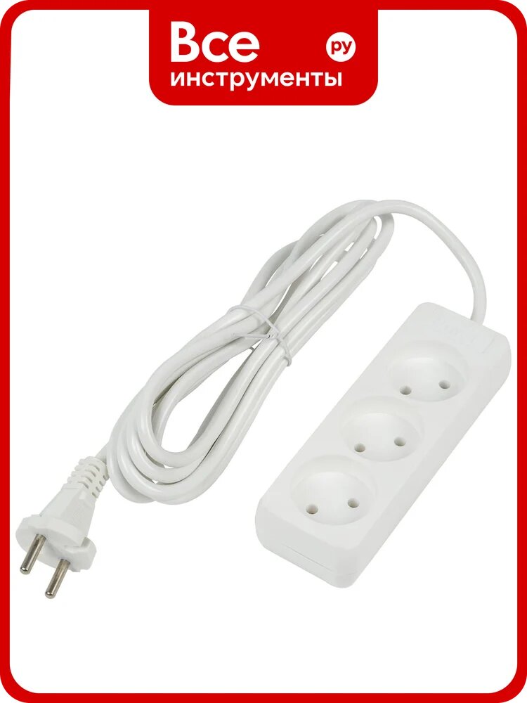 Удлинитель Uniel S-CU3-3 WHITE UL-00009982
