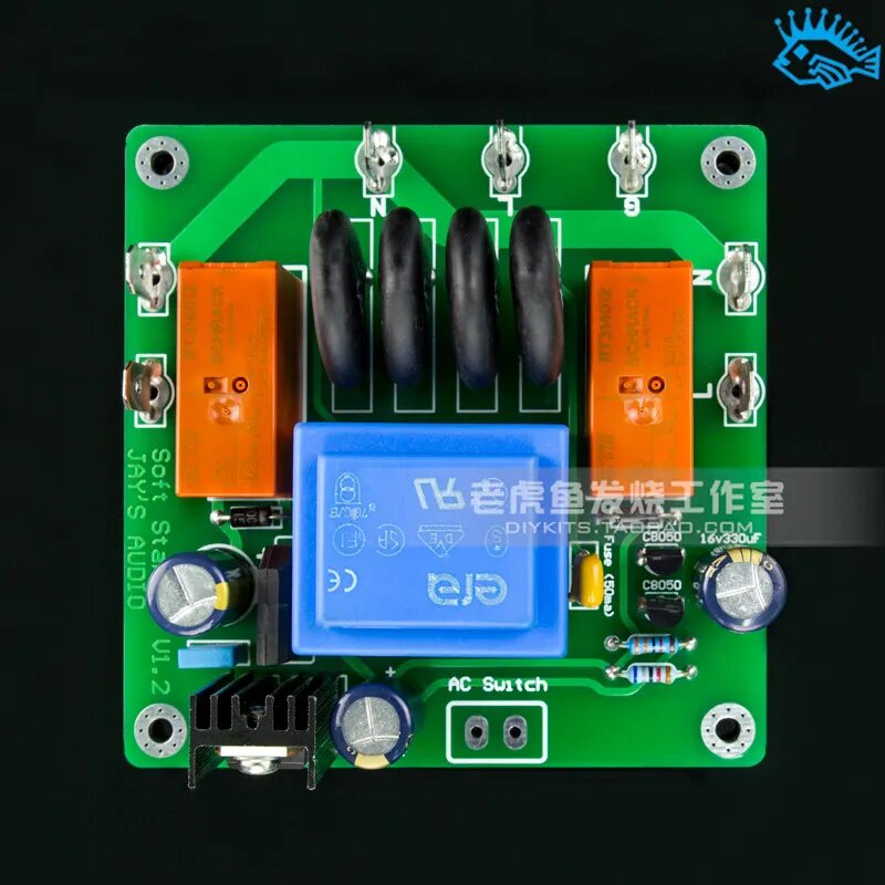 DIY Hi-Fi Усилитель NHB-108 Clone 230V Input