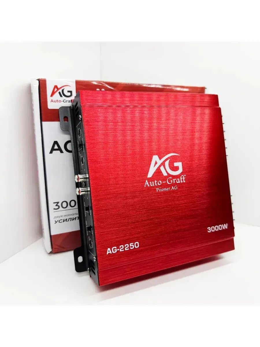 Автомобильный усилитель 3000W / 2-х канальный