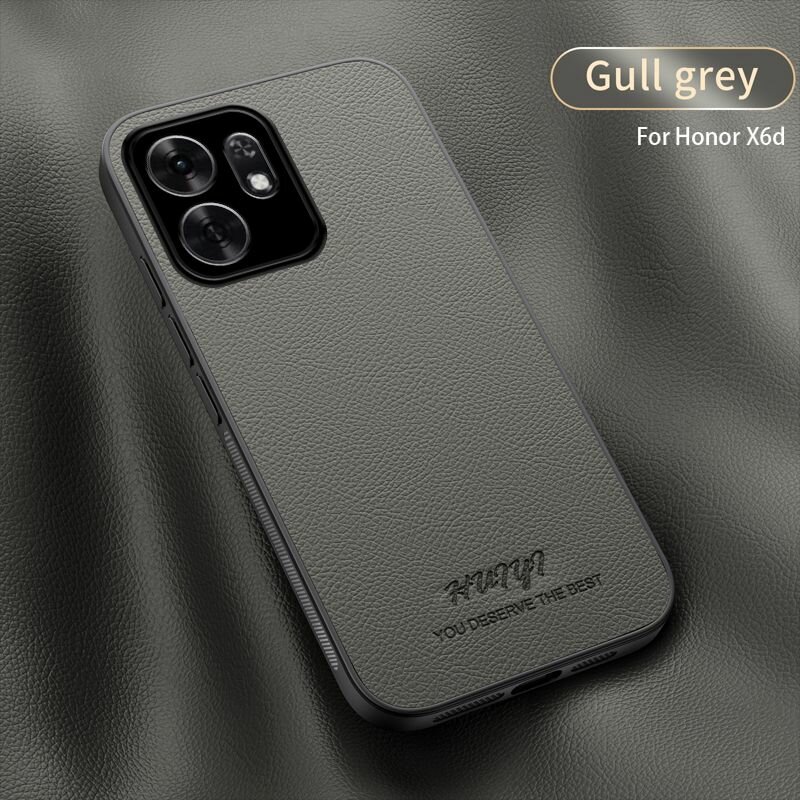 Чехол для Honor X6D / Хонор X6d Высококачественная кожа антиударный чехол