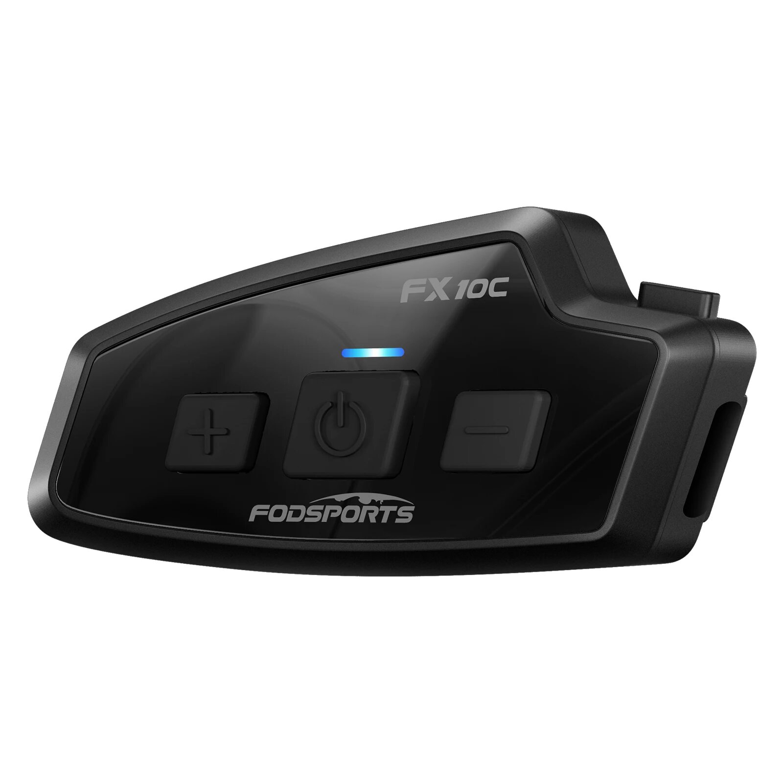 Мотоциклетная Bluetooth-гарнитура Fodsports FX10C с функцией Mesh-связи, беспроводная гарнитура для шлема, обмен музыкой, FM-радио.