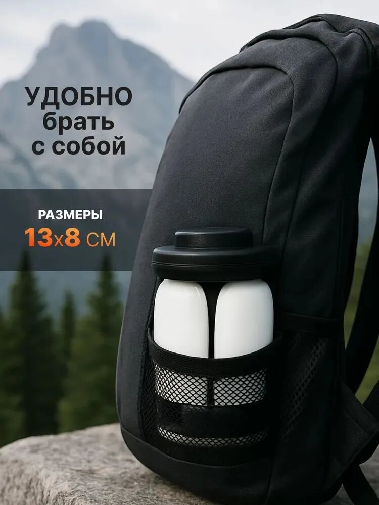 Кемпинговый фонарь-прожектор 60 LED, 10 Вт, 6 режимов, до 14 часов работы, влагозащита IP44 — фото 1
