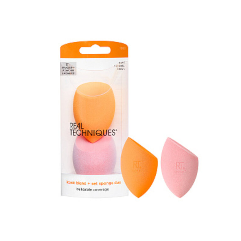 REAL TECHNIQUES Miracle Complexion Sponge + Miracle Powder Sponge Набор США 1 шт