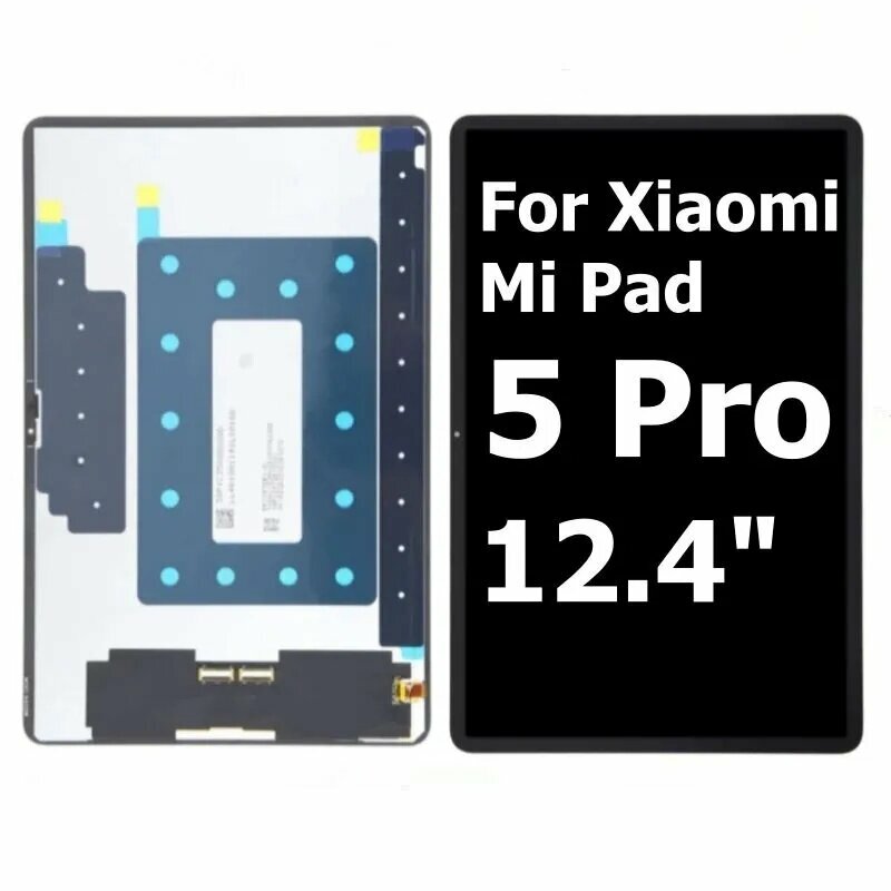 Для Xiaomi Pad 5 Pro 12.4, LCD дисплей, сенсорный экран, сборка панели дигитайзера