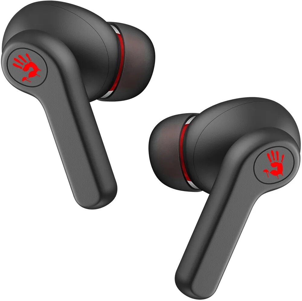 Гарнитура A4TECH Bloody M30, Bluetooth, вкладыши, черный/красный m30 (black red)