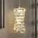 Современная роскошная хрустальная люстра LED 5 Вт, 3000К, RGB, серебристый, 120x...