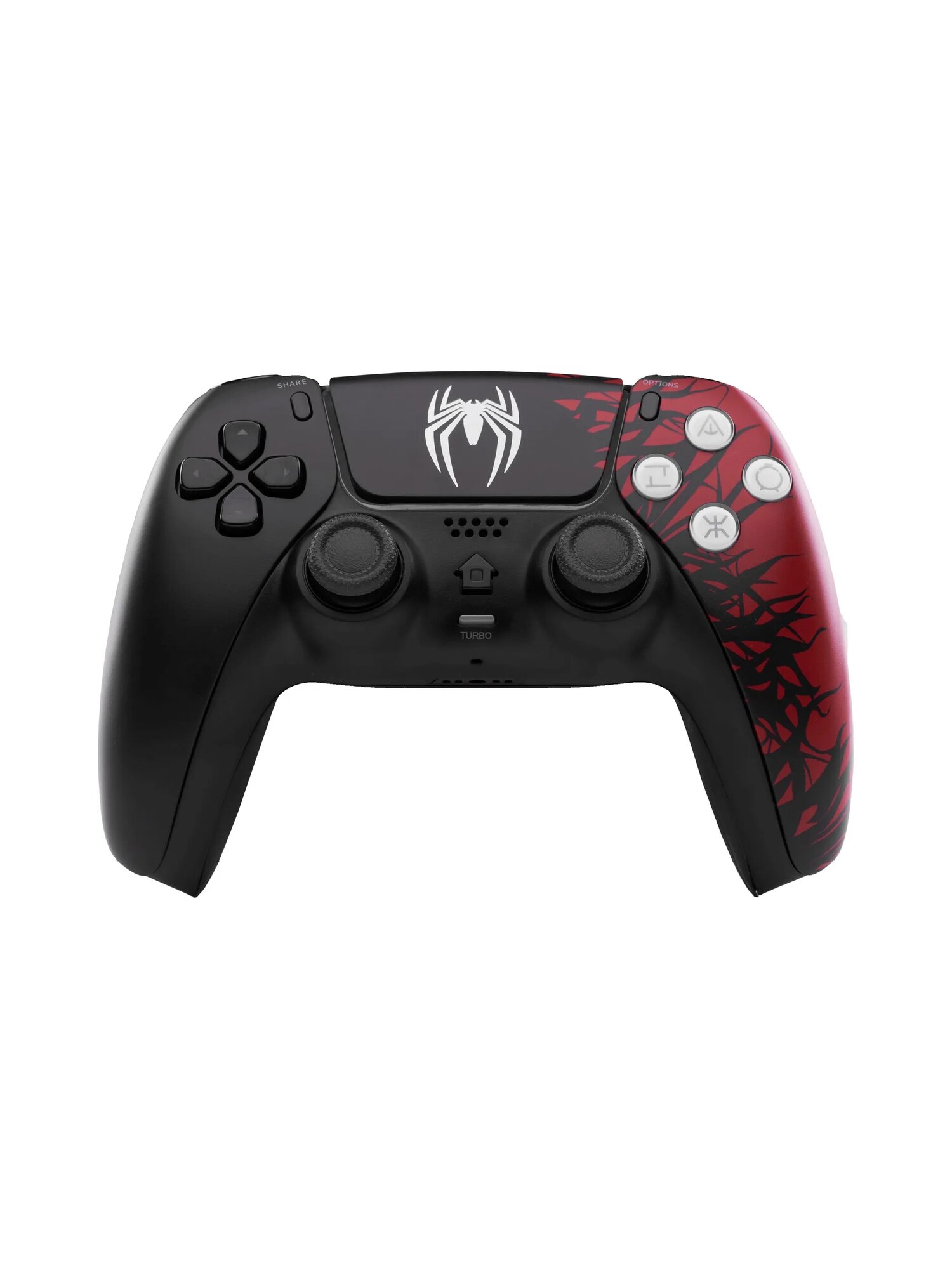 Геймпад беспроводной для PS4 PC Android Wireless Controller V2 Bluetooth джойстик в корпусе DualSense PS5 Spider Man