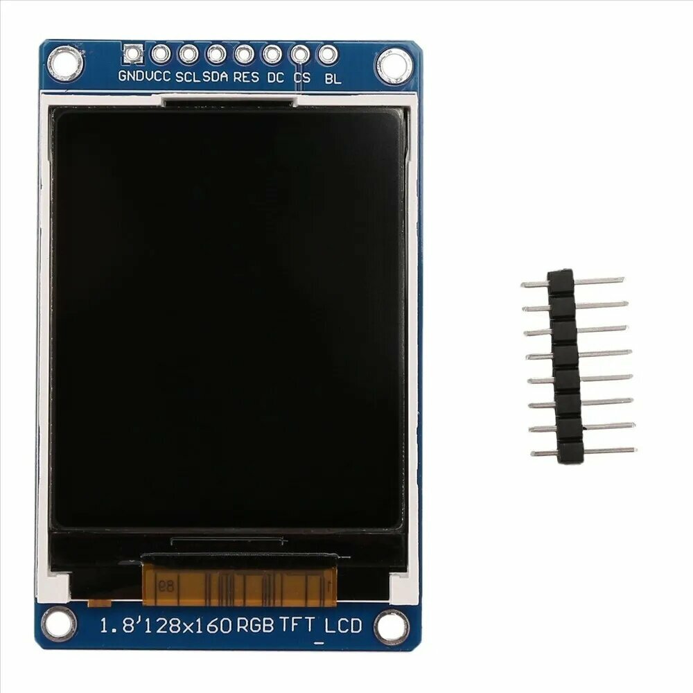 1,8-дюймовый ЖК-дисплей, полноцветный 128x160 RGB SPI TFT ЖК-дисплей, модуль ST7