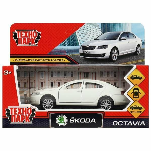 ТехноПарк Машинка Skoda Octavia 12 см.