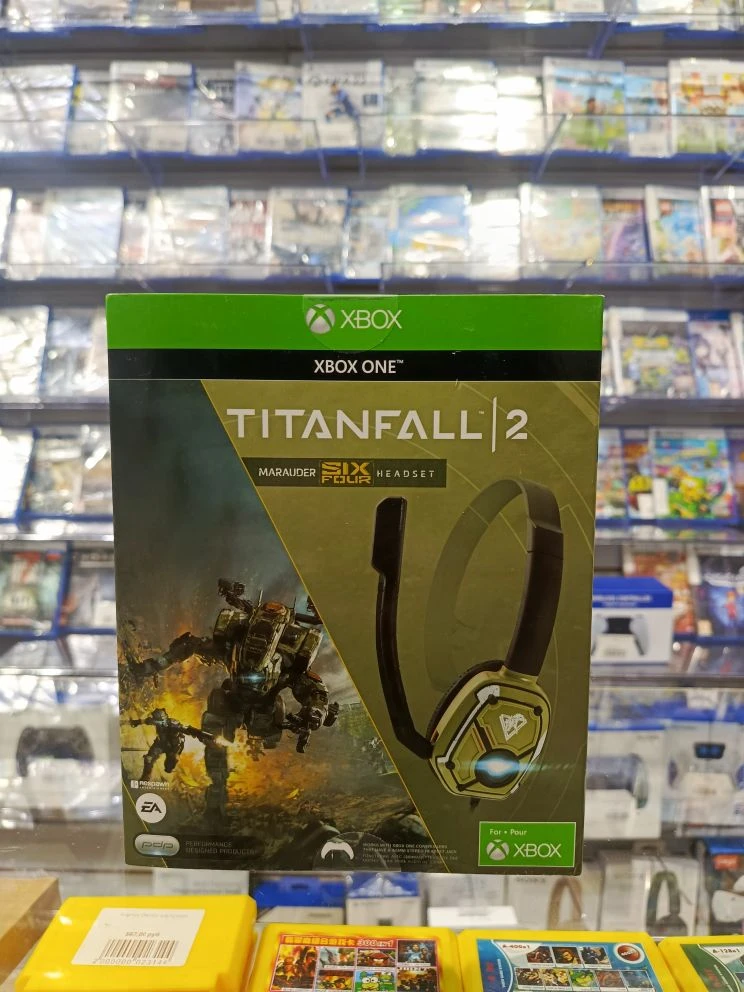 Наушники проводные Xbox One Afterglow LVL 1 Chat Headset Wired - Titanfall Edition PDP(SPC)