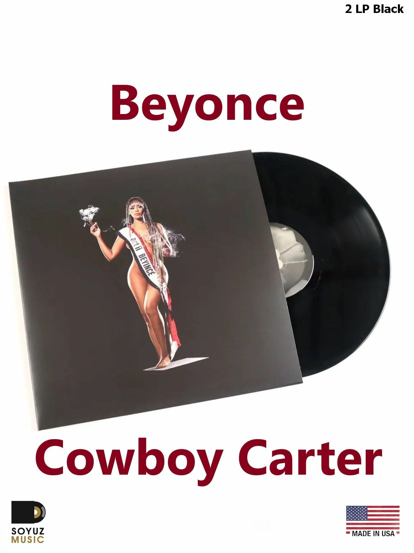 Beyonce. Cowboy Carter (2LP Limited US Edition/Винил/Импорт)