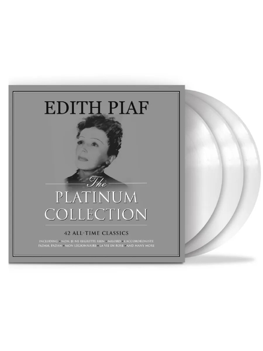 PIAF EDITH - The Platinum Collection (White) 3LP Винил