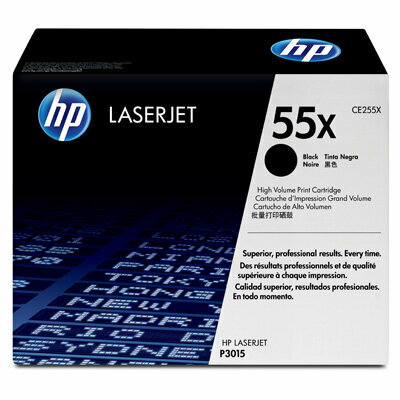 Картридж лазерный HP 55X CE255X чер. пов. емк. для LJ P3015d, 159263