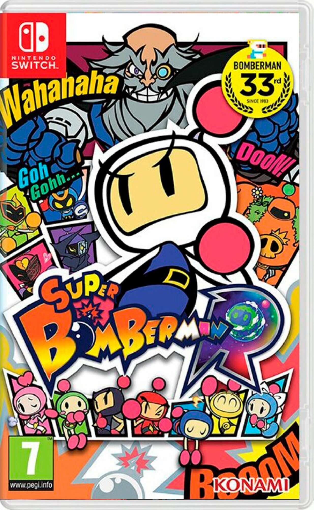 Super Bomberman R (Русские субтитры) (Игра на картридже) (Nintendo Switch)