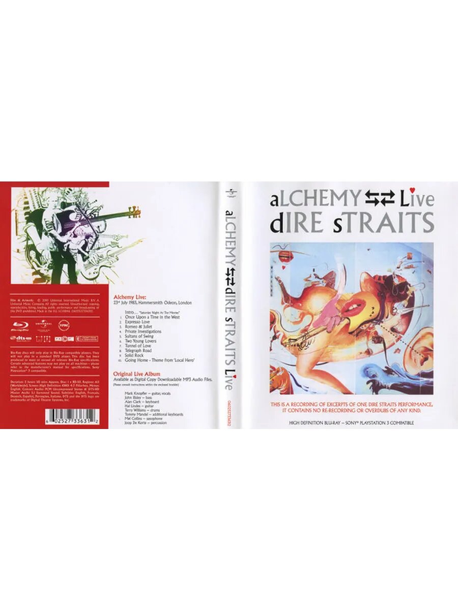 Dire Straits - Alchemy - Dire Straits Live (BD) — фото 1