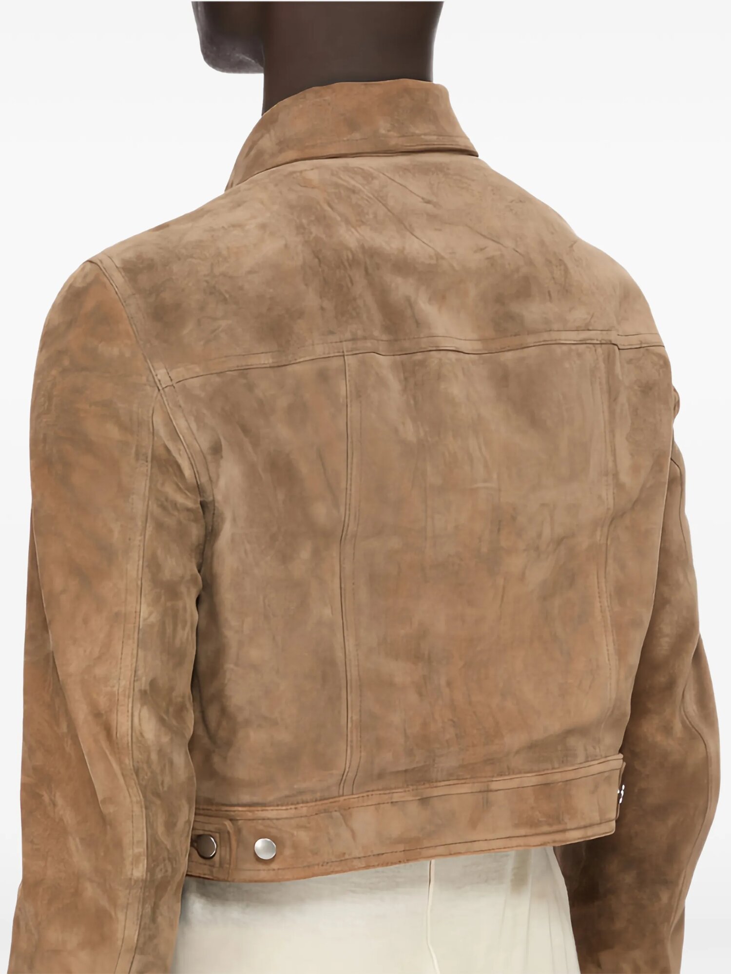 Куртка Rick Owens Cropped worker jacket, размер 48 — фото 1