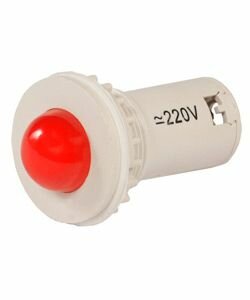 Лампа светодиодная коммутаторная СКЛ-11-К-2-220 220В AC/DC d27 20мКд красн. Электротехник ET510804