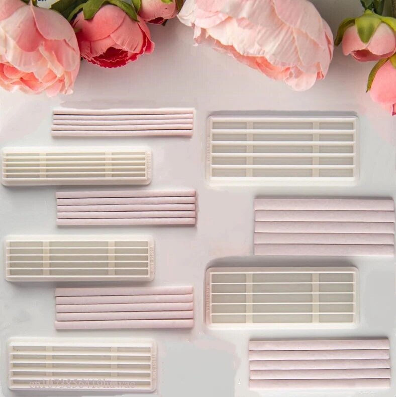 Резаки для полимерной глины в шахматном порядке 5pcs