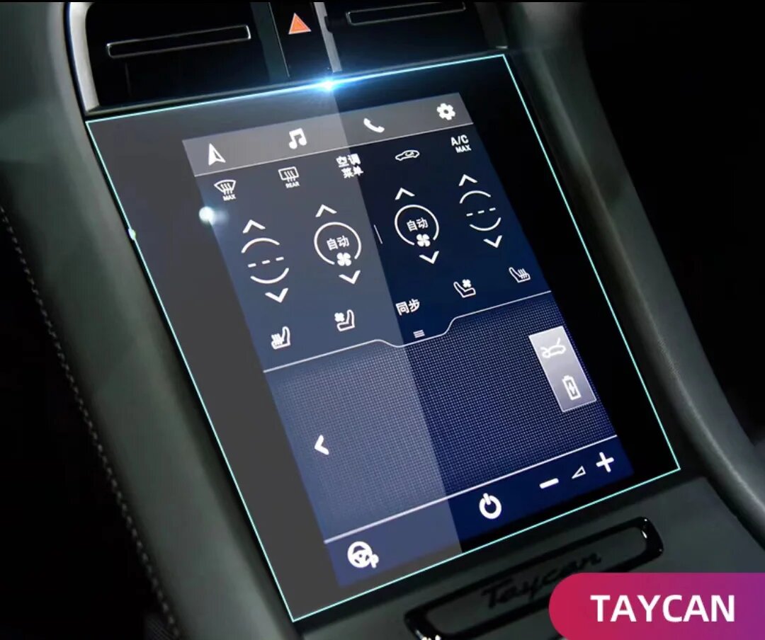 Для Porsche Taycan 2020-2022 автомобильный ЖК-навигатор GPS закаленное стекло и taycan 2020-2022