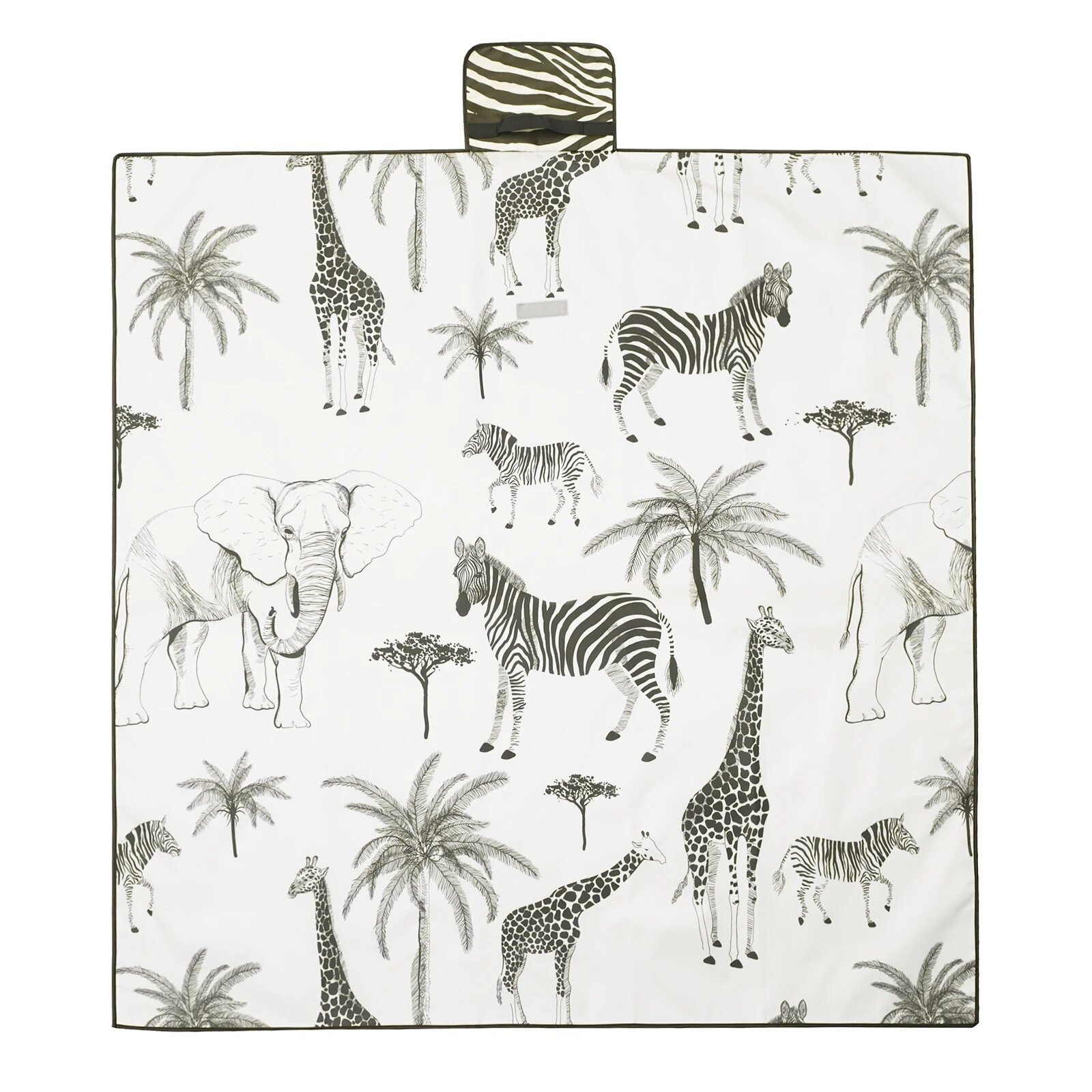 Складной игровой коврик insular для детей Safari