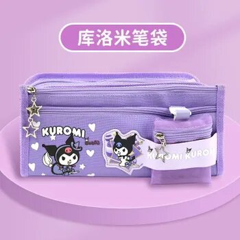 Школьный пенал-косметичка для девочки аниме Куроми Kuromi Лева KBD220708 02