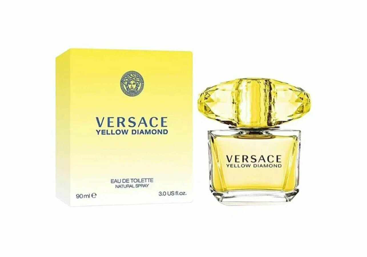 Туалетная вода Versace Yellow Diamond 90 мл, цветочный аромат
