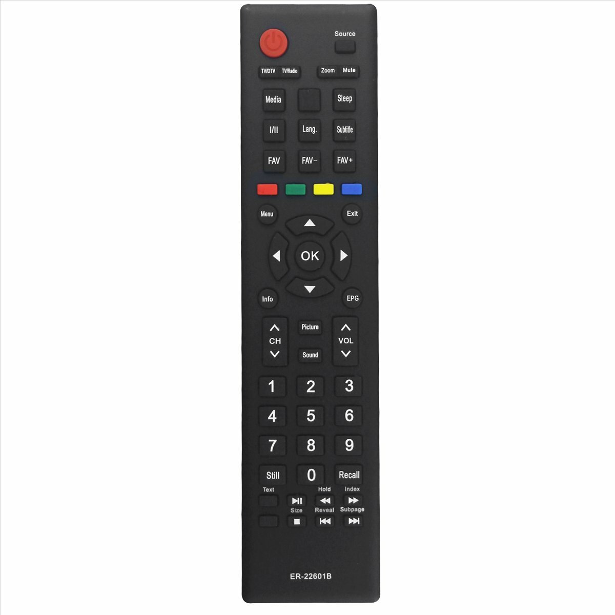 ER-22601B Замена пульта дистанционного управления для телевизоров Hisense L24K20D HL32K20D 24E33 32D33 32D36 50D36P 24D3