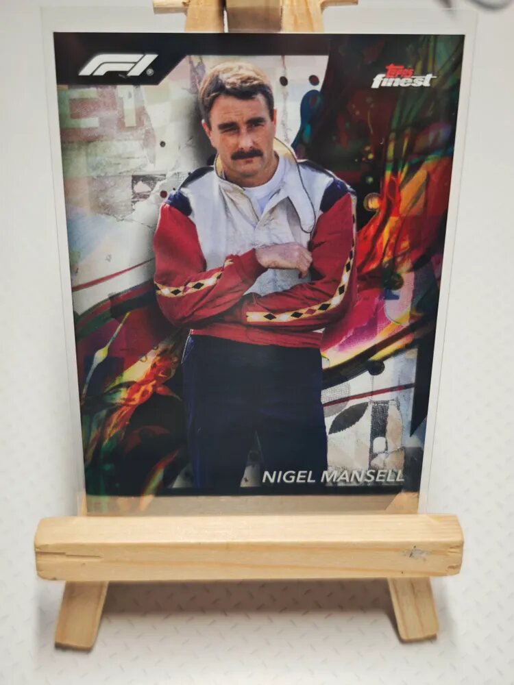 2024 Topps Finest Набор карточек для коллекционирования F1 MANSELL 80
