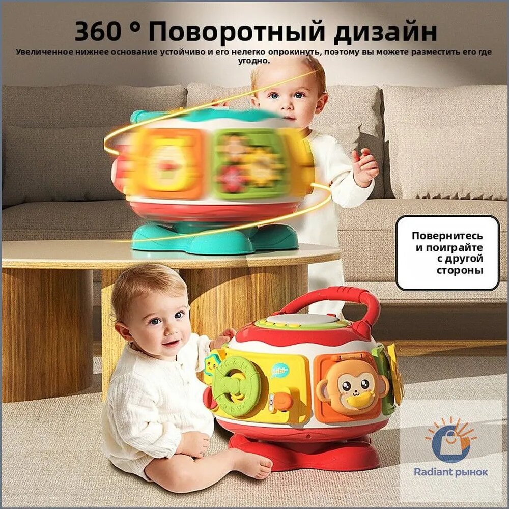 Доска-головоломка Монтессори, детские развивающие игрушки для раннего развития