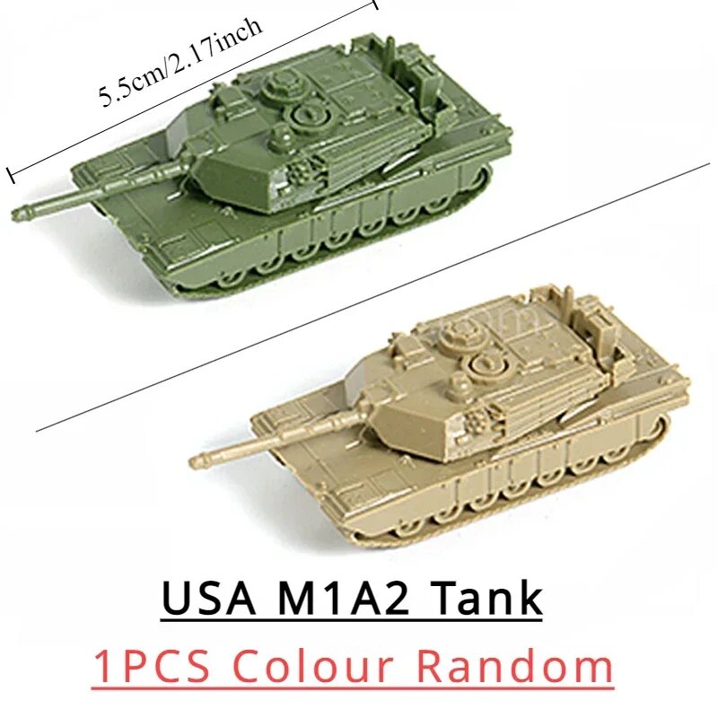 Модель танка Тигр 1/144 GRAPMAN USA M1A2