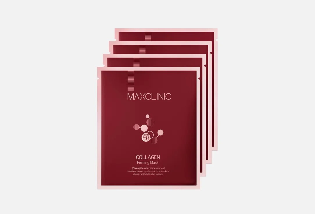 Maxclinic Collagen Firming Mask Набор тканевых масок для лица 4шт