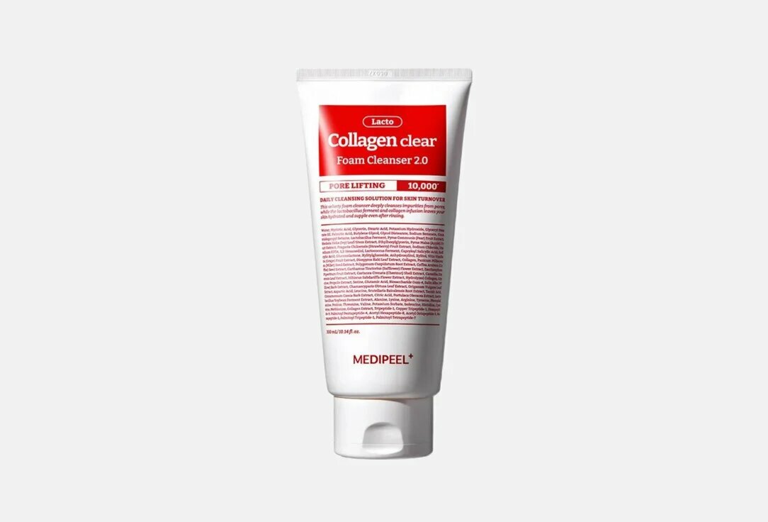 MEDI-PEEL Red Lacto Collagen Clear 2.0 Пенка для умывания 300мл