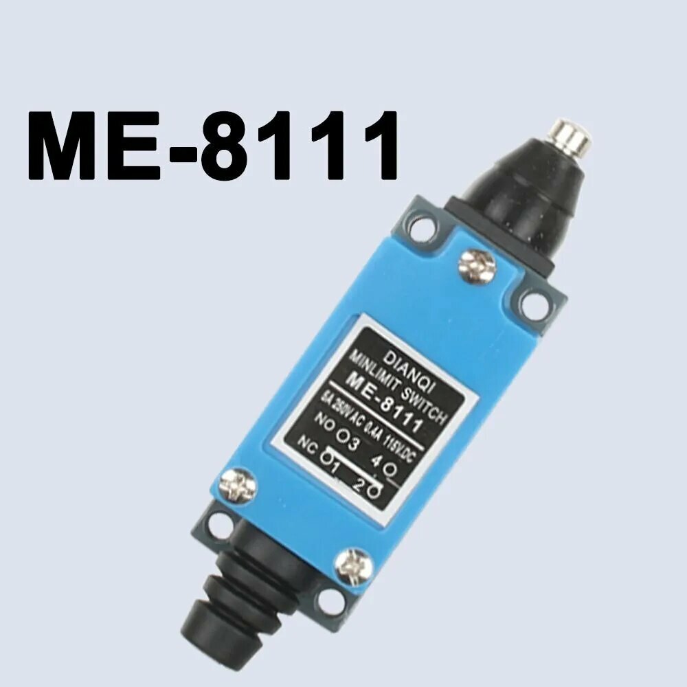 ME-8111 Концевой выключатель Поворотные регулируемые роликовые мини-концевые выключатели AC250V 5A 1NO 1NC , 5 шт.