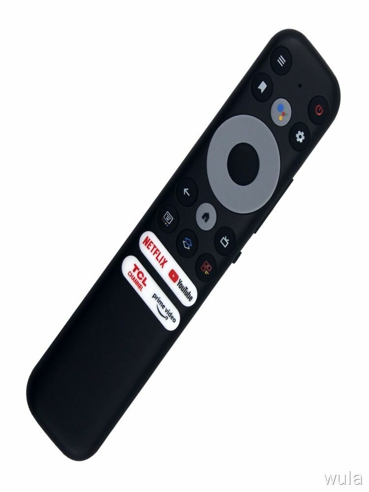 Пульт ДУ RC902N для телевизоров TCL, голосовое управление, кнопки Netflix, 170 мм, черный