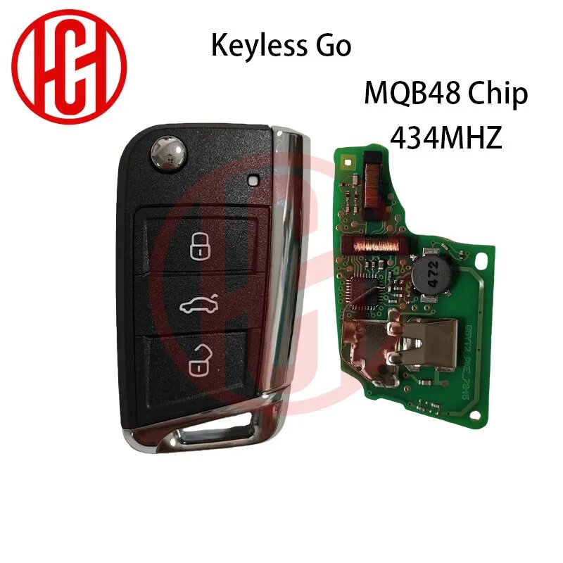 Keyless Go MQB48 434MHz, HU66 Blade