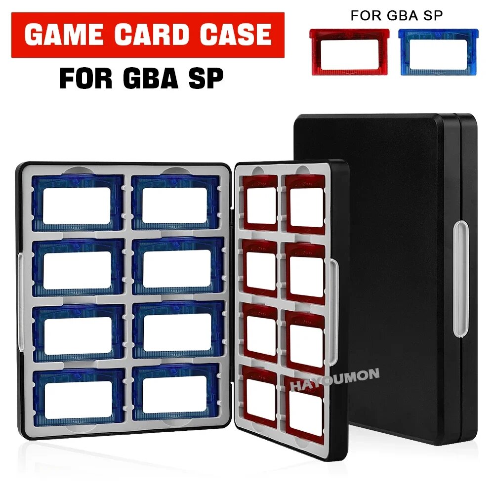 Чехол для картриджей GBC ISPOOFER 8-местный for GBA SP