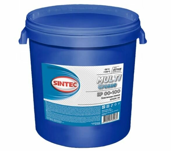 SINTEC MULTI GREASE EP 00-100 (18кг) Смазка