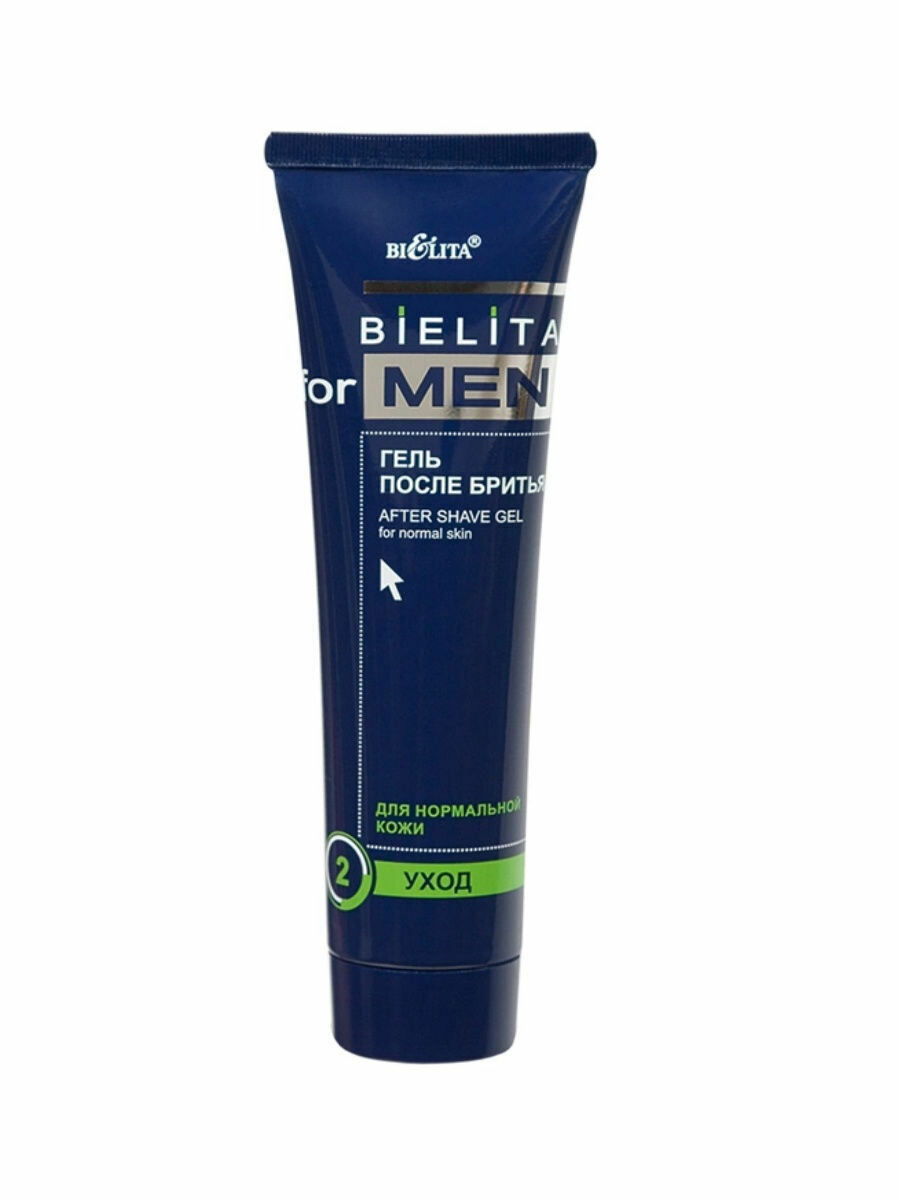 Белита For MEN Гель после бритья для нормальной кожи, 100 мл