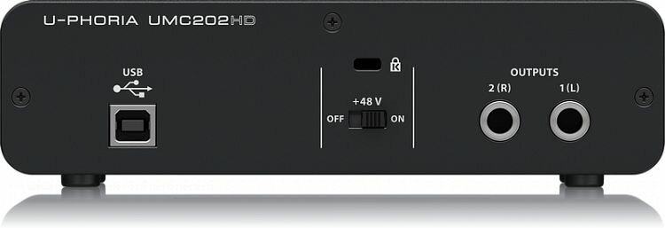 Behringer UMC202HD - USB-аудиоинтерфейс — фото 1