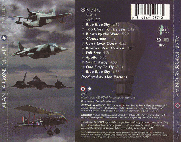 Компакт-диск(CD) Alan Parsons - On Air — фото 1